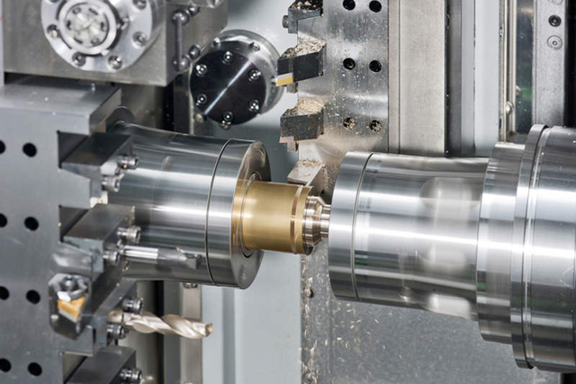 Choosing gang tooling or a turret for a CNC lathe