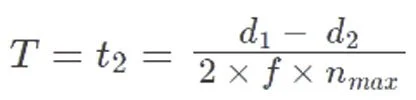 Calculation of Machining Time for Facing, Parting Off, and Deep ...