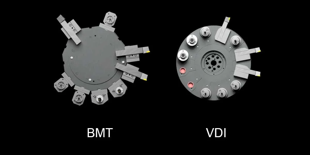 Differences Between BMT and VDI Turrets