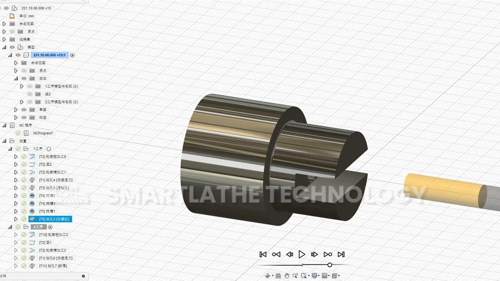 Optimizing CNC Lathe Machining Processes with Fusion 360 Post-processing