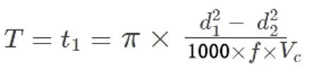 Calculation of Machining Time for Facing, Parting Off, and Deep ...