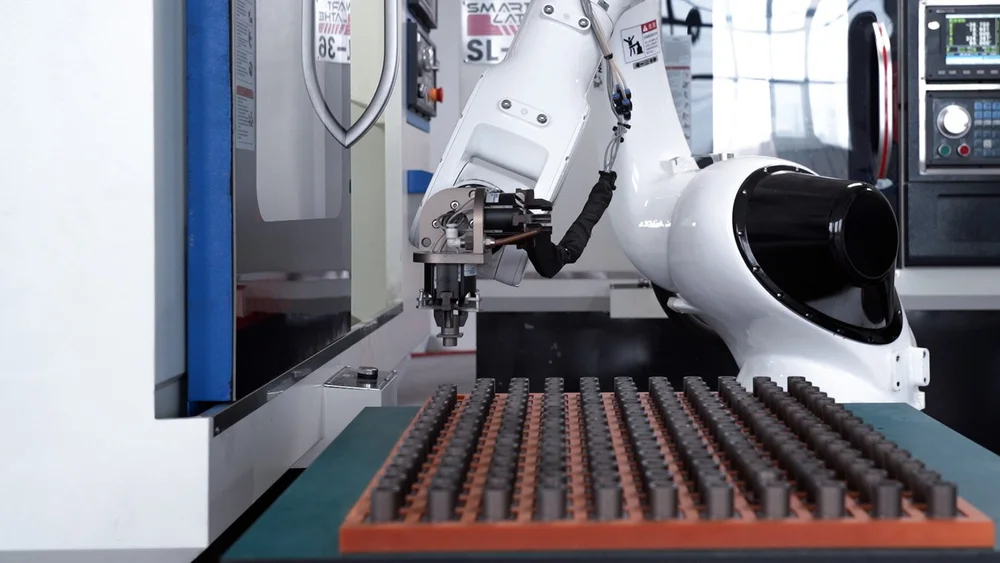 Application of Automated Robotic Arms in CNC Lathes