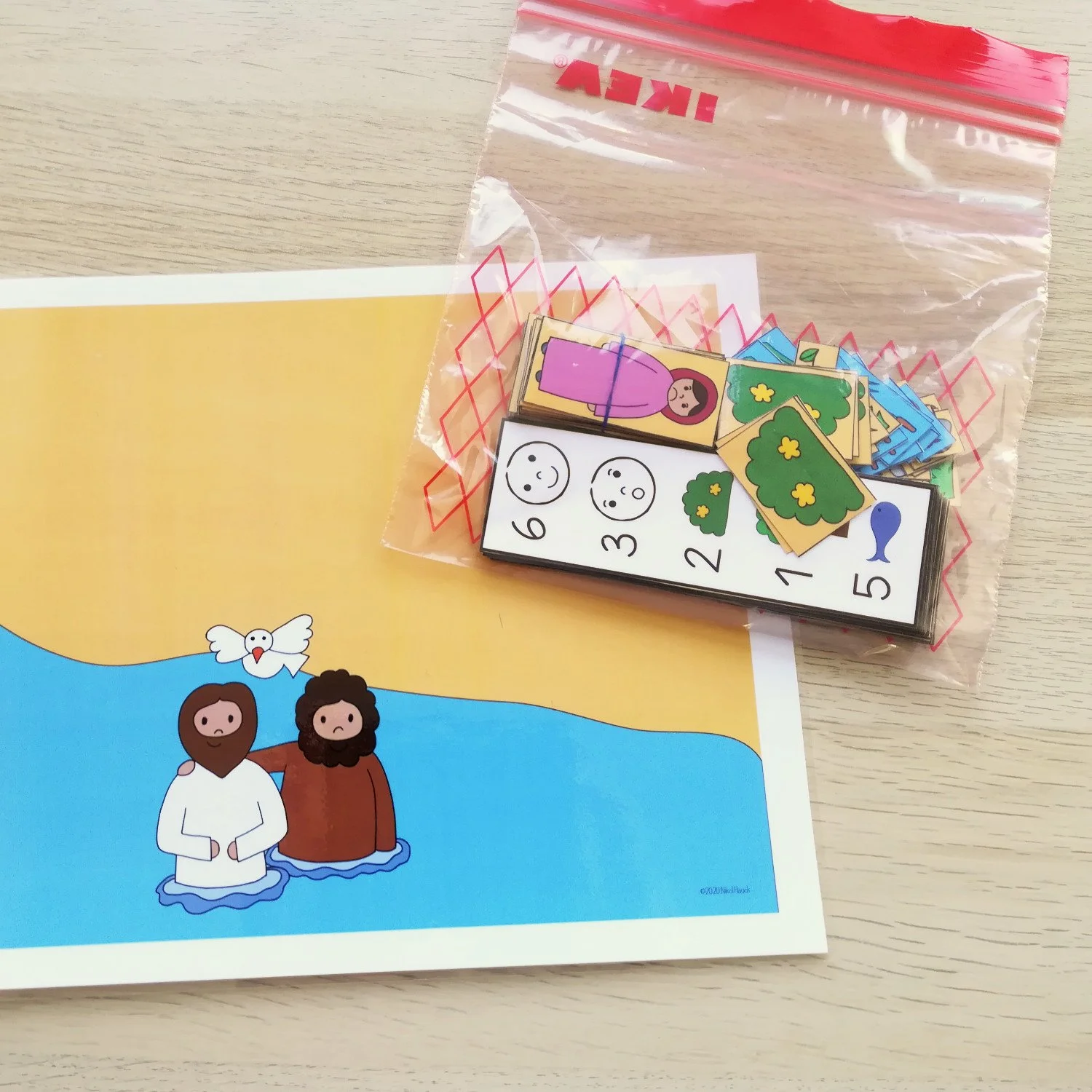 Baptism of Jesus - counting to 10 — Mozaika