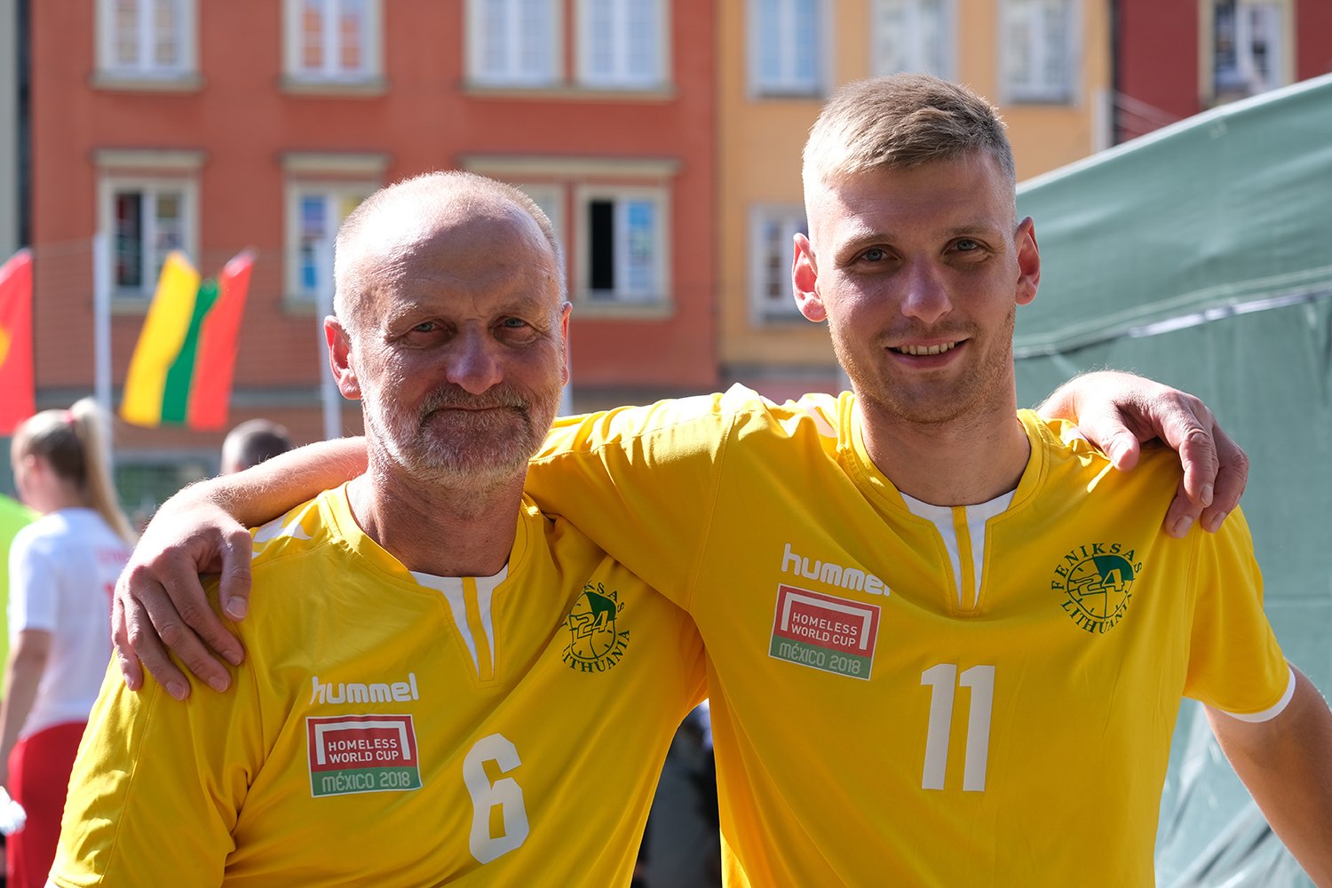 Meet the father and son representing Lithuania — Homeless World Cup