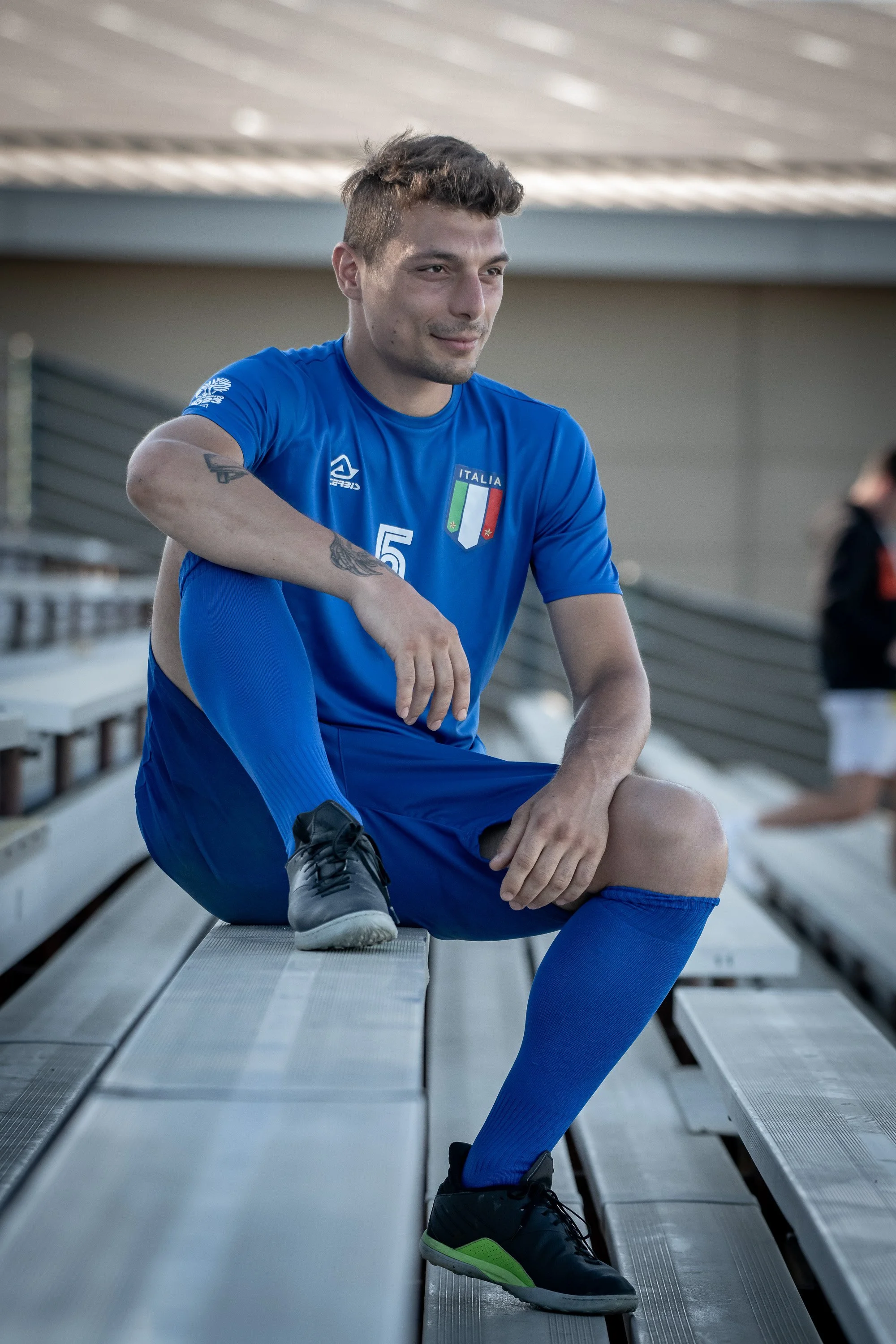 ENRICO SHOWS HIS TRUE METTLE — Homeless World Cup