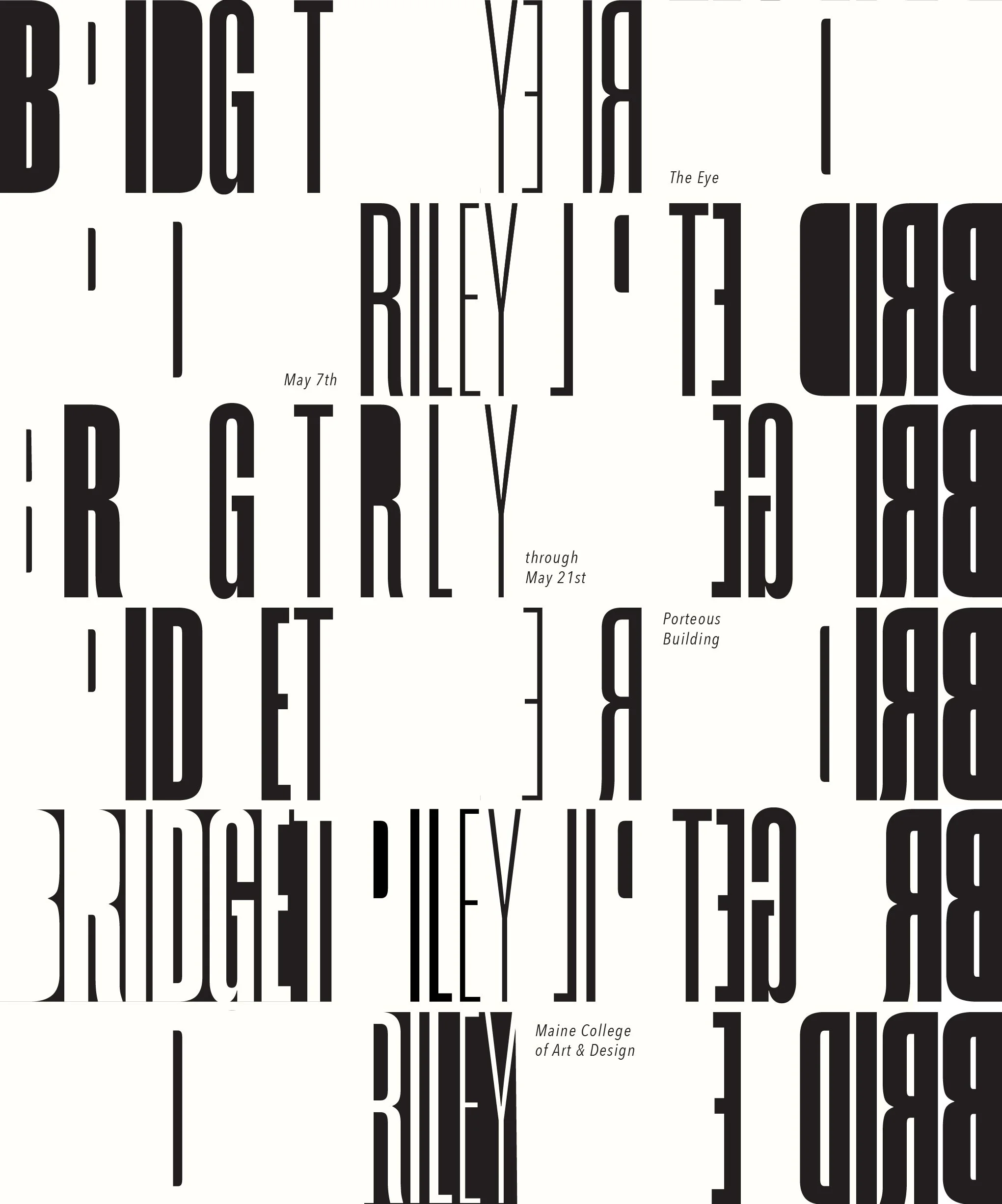 Bridget Riley Movement In Squares