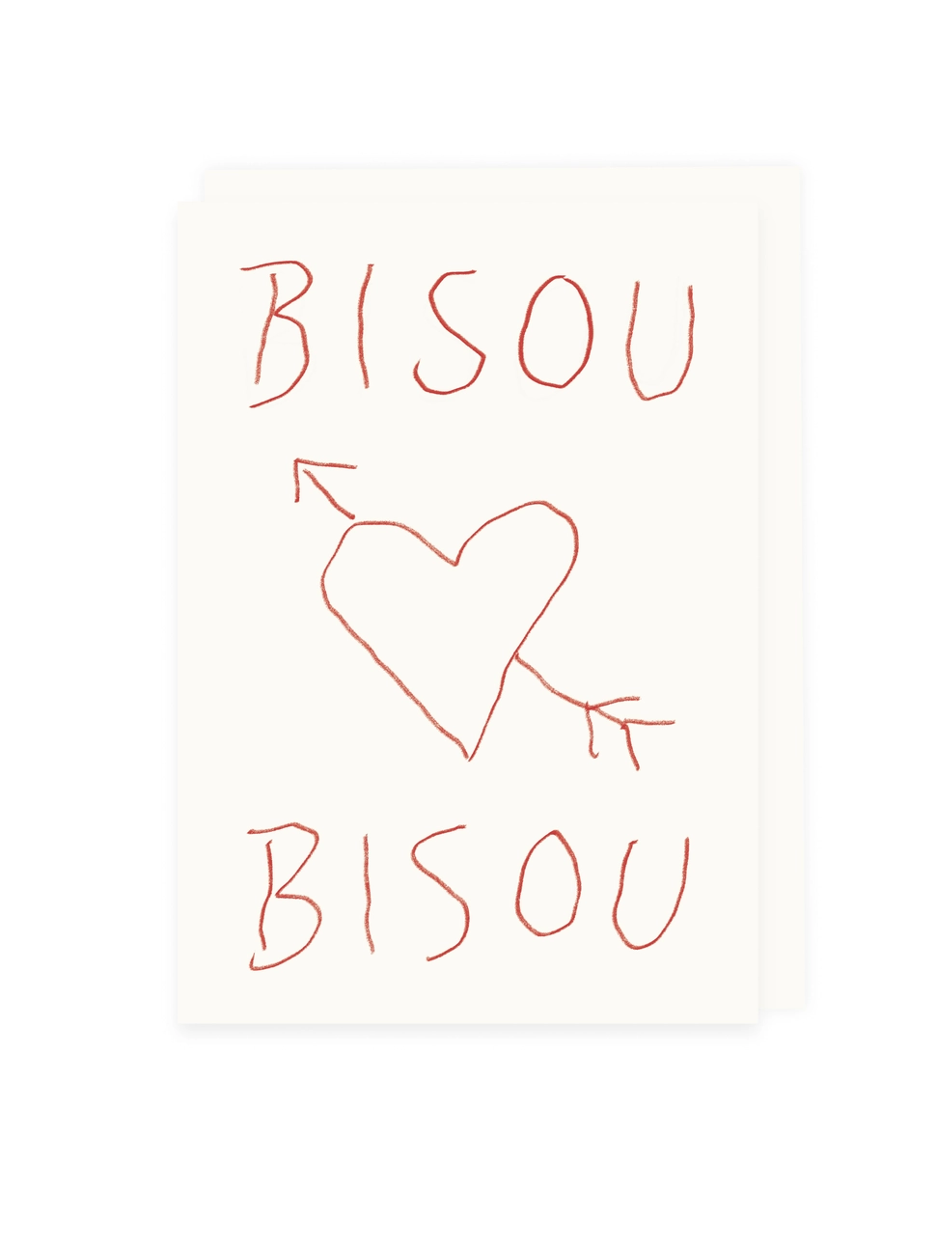 'Bisou Bisou' Card