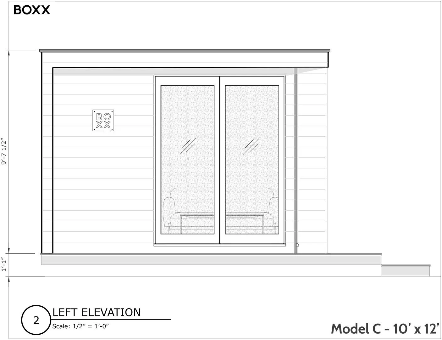 Model C | Work from Home backyard prefab office pod | WFH in your own ...
