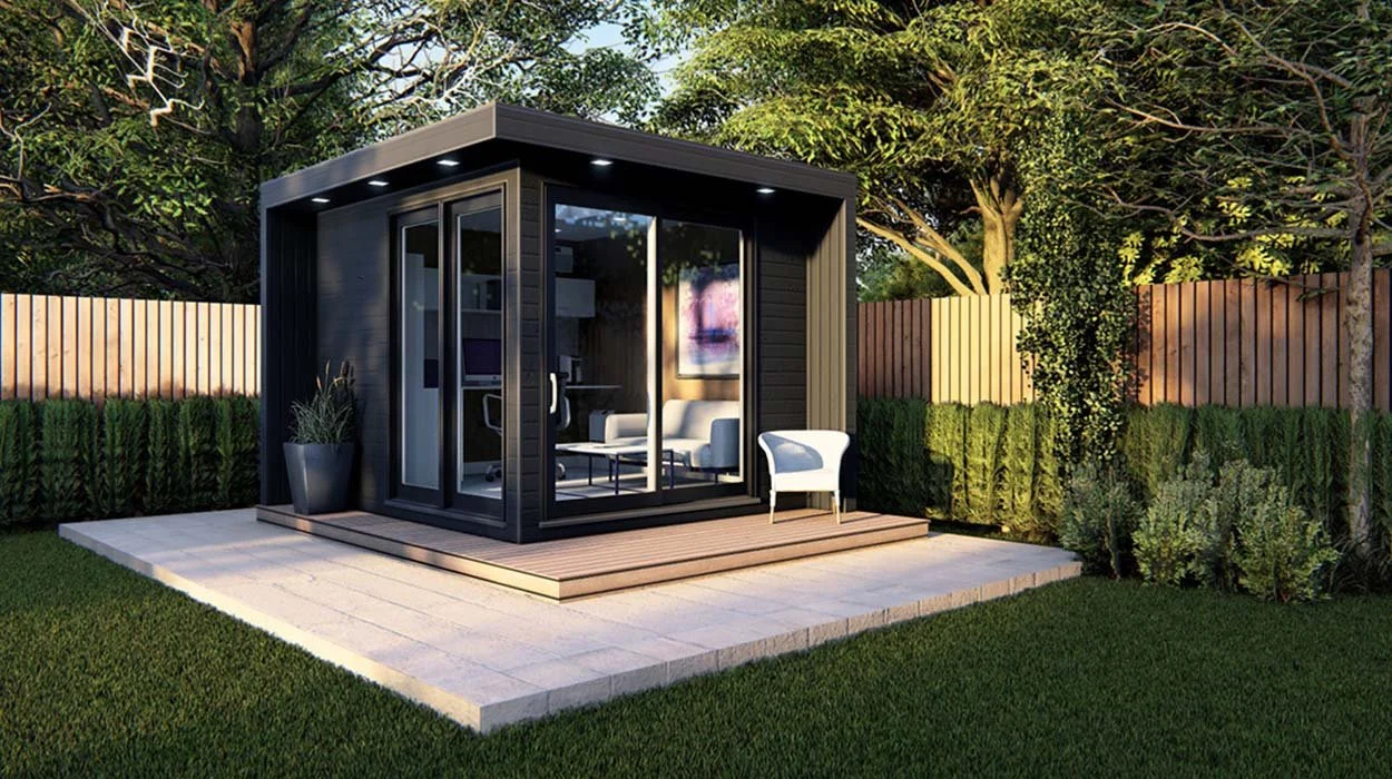 Model C | Work from Home backyard prefab office pod | WFH in your own ...