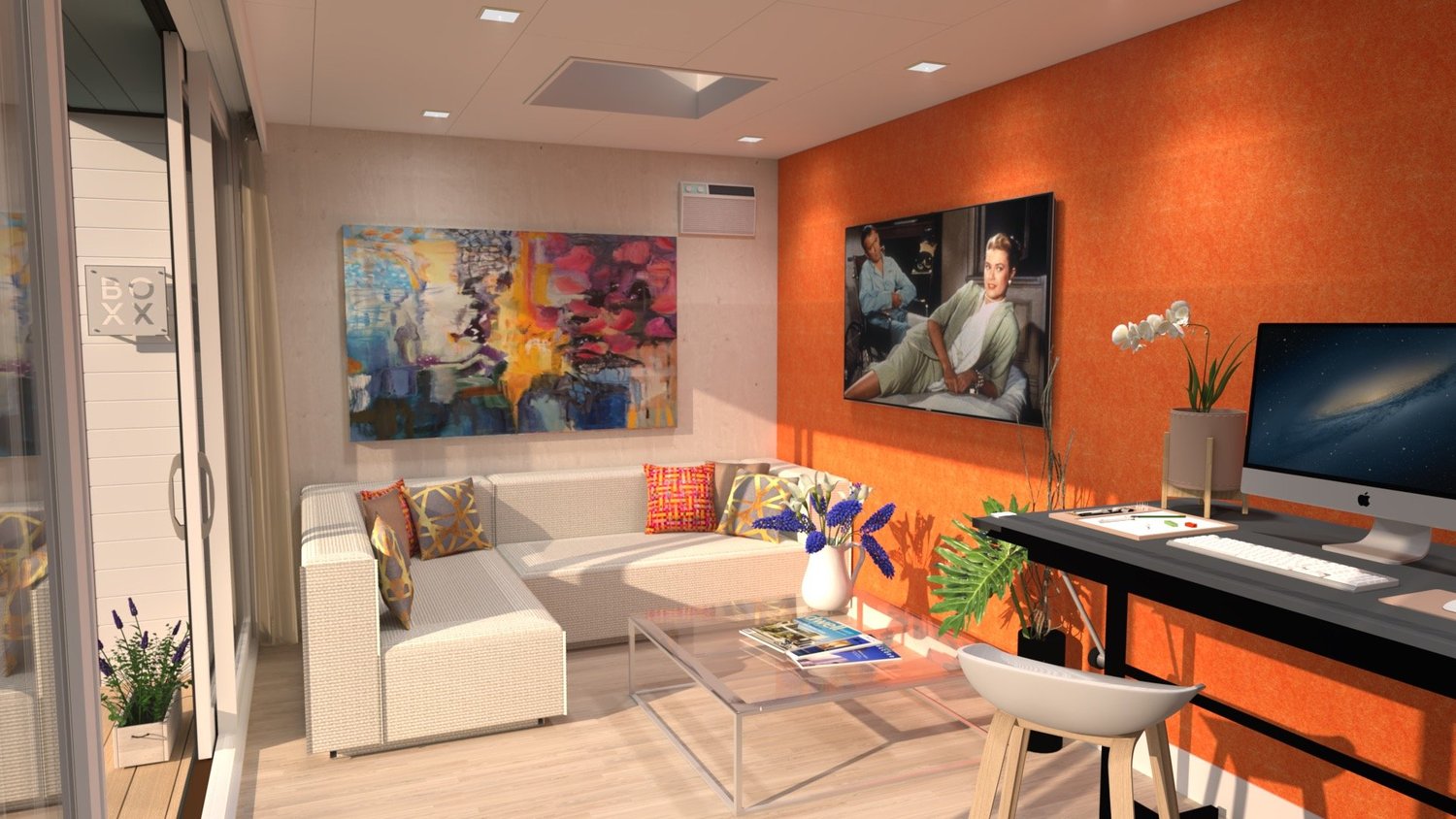 Create your own custom She Shed and home office work studios with Boxx prefab WFH office ...