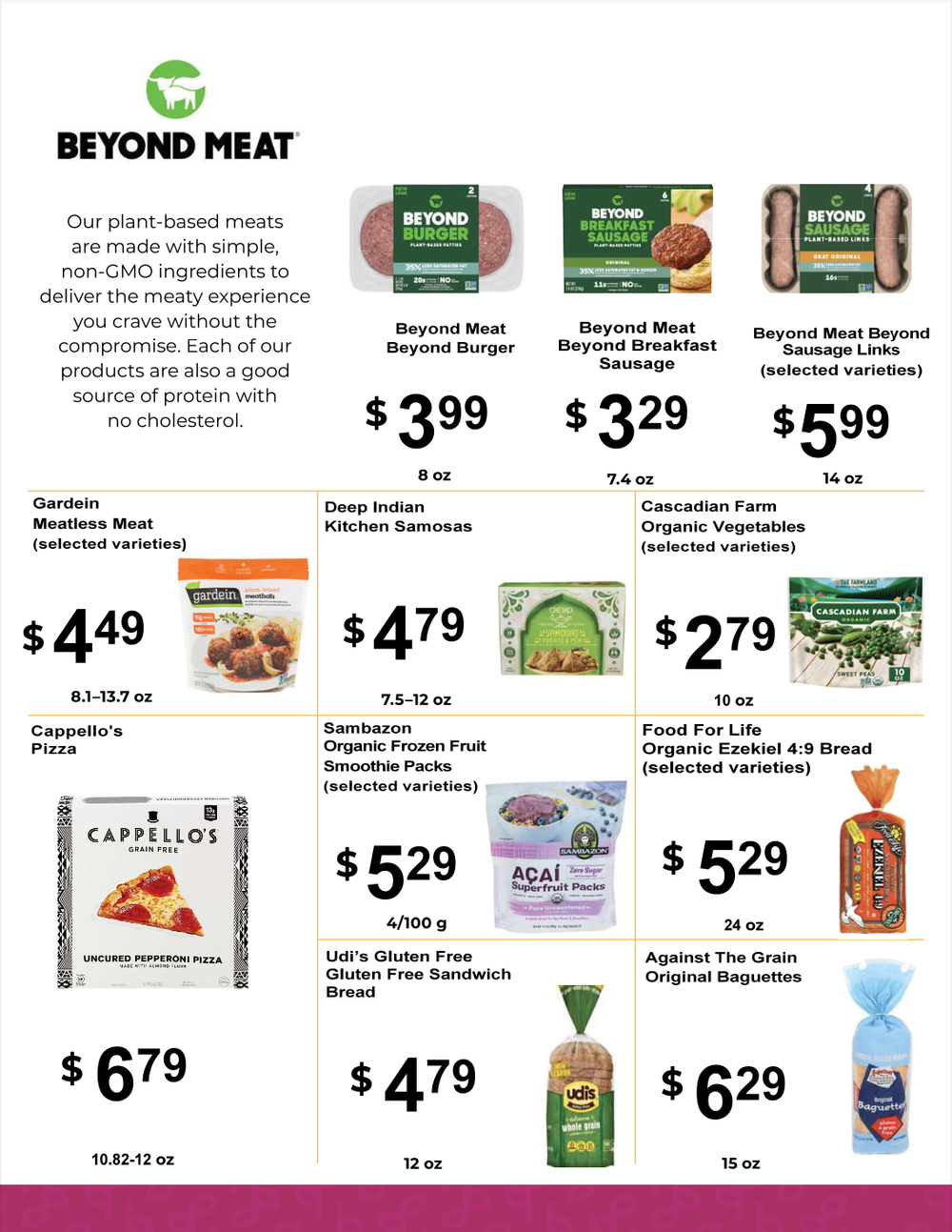 Monthly Flyer — Old World Food Market