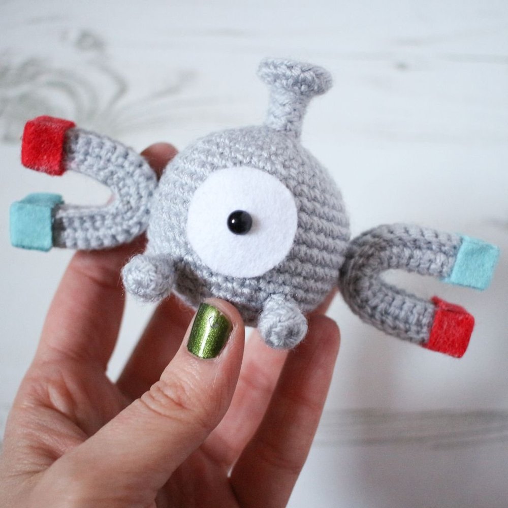 Magnemite Amigurumi Pattern — loopycathrine