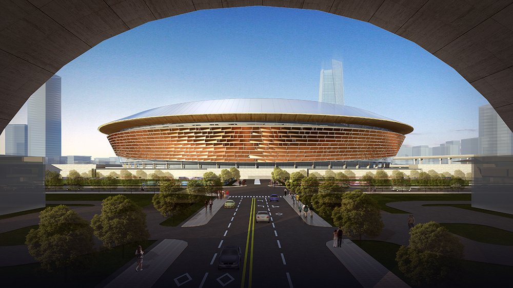 Xi'an International Football Centre — Creative Prototyping Unit ...