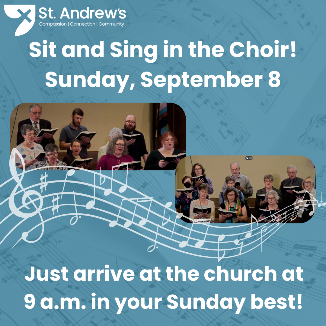 Sit and Sing in the Choir — St. Andrew's Kitchener