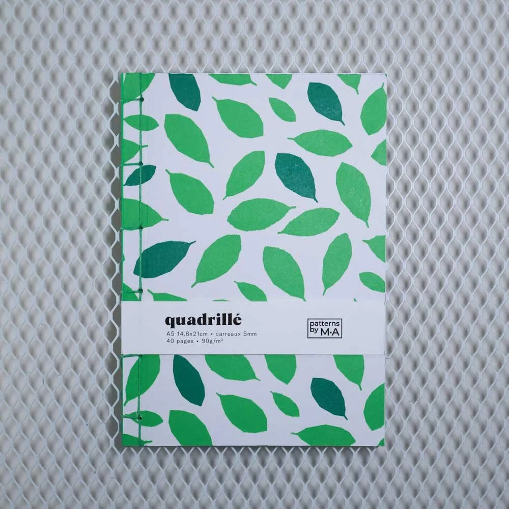 sinio | Cahier quadrillé/ligné — Patterns by M·A