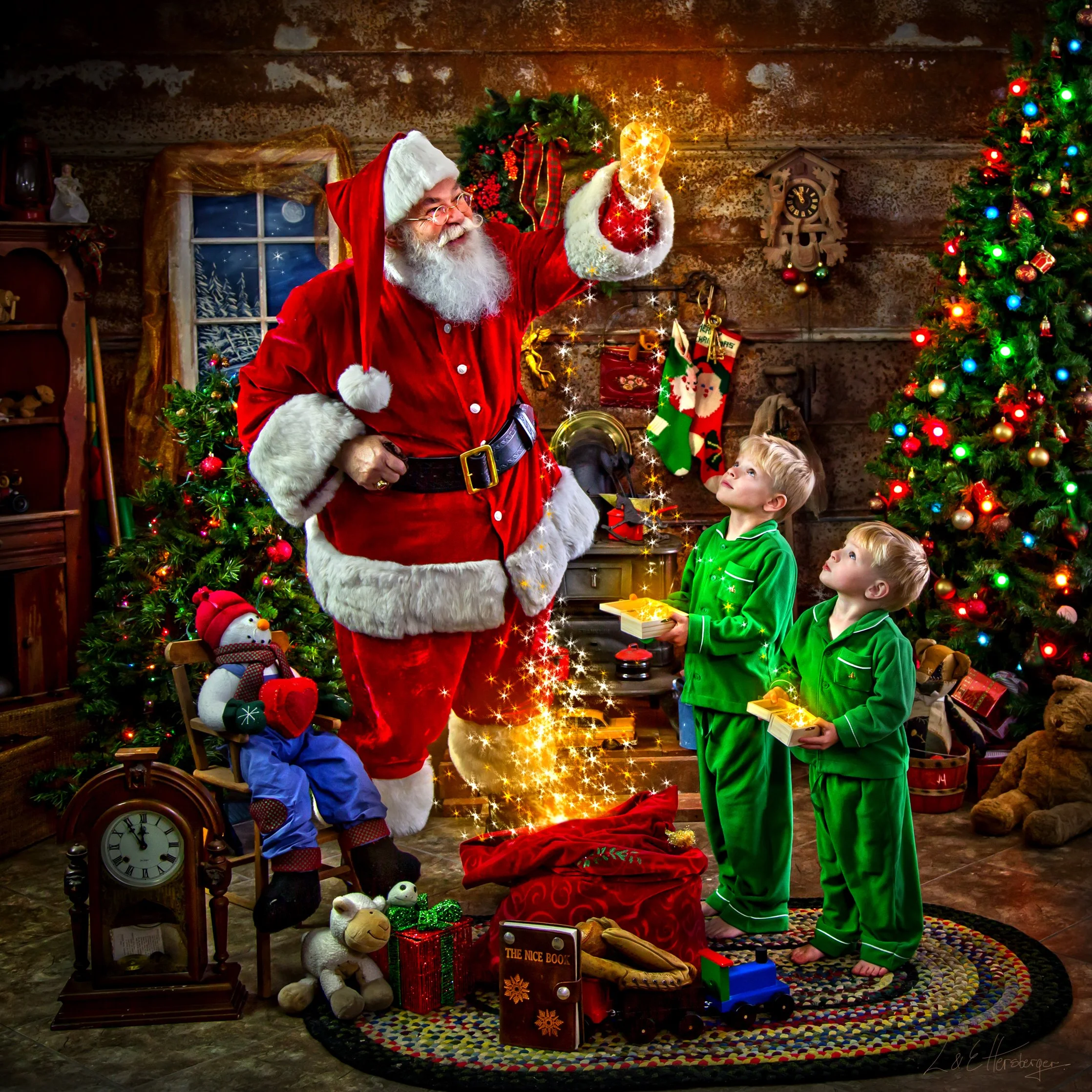 MASTERPIECE CHRISTMAS. Santa Photography