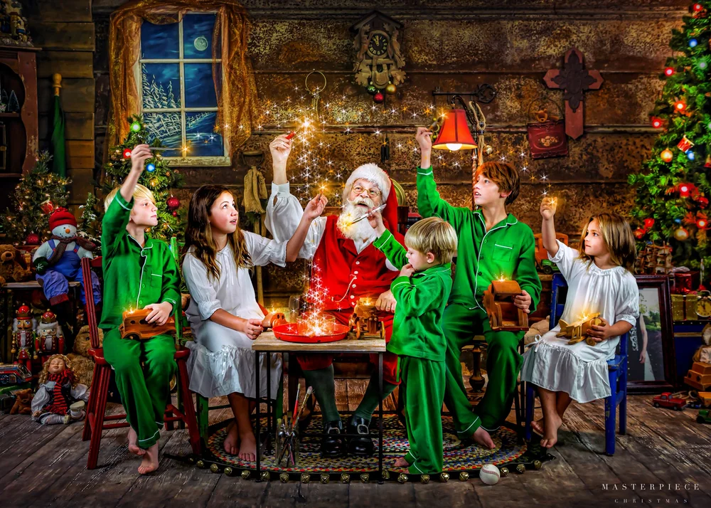 Santa pictures and Christmas portrait photography — MASTERPIECE ...