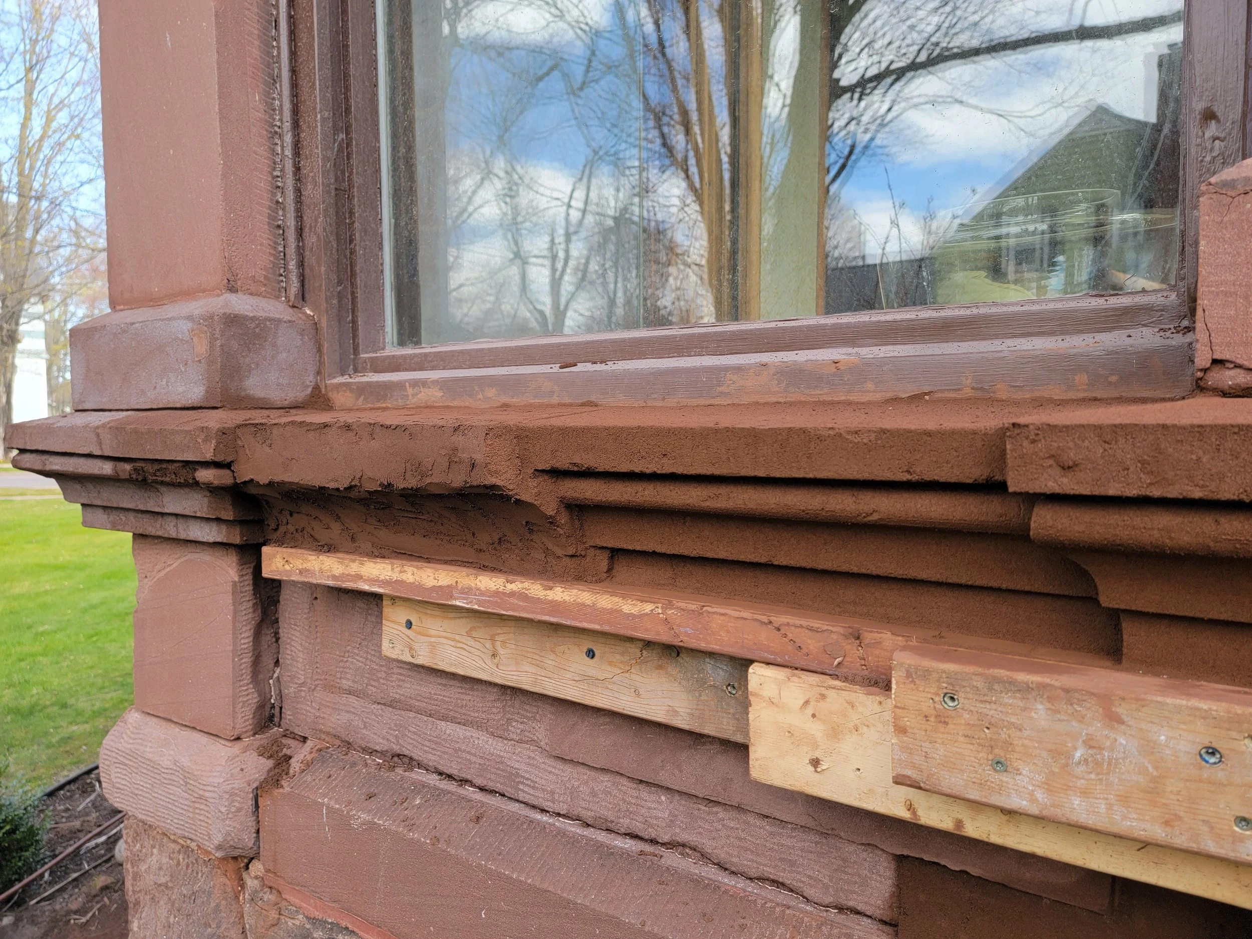 Sandstone Patching — Northern Restoration & Waterproof Systems Inc.