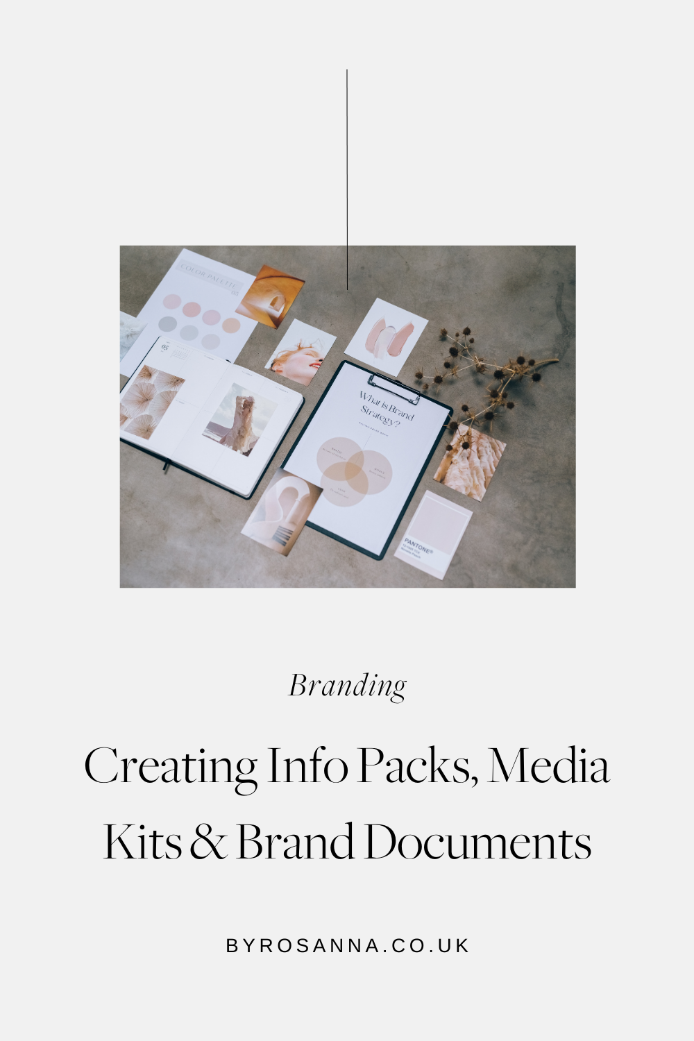 Creating Digital Collateral (Media Kits, Info Packs & PDFs) | byRosanna