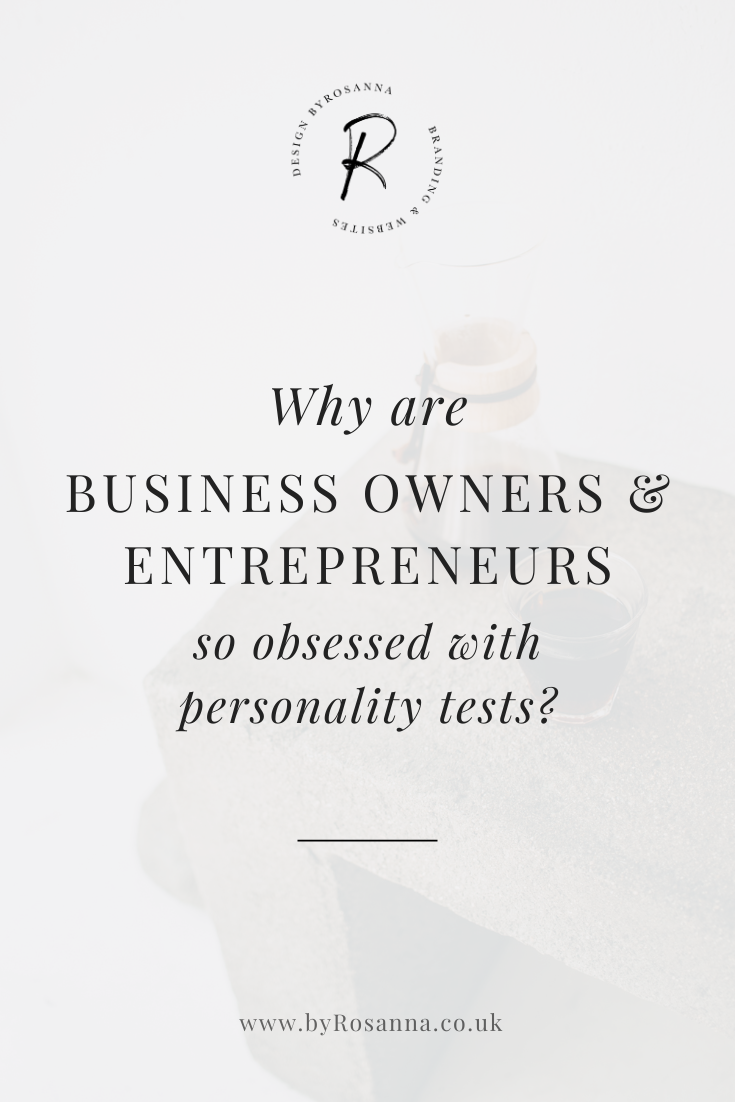 Why are Business Owners & Entrepreneurs So Obsessed with Personality ...