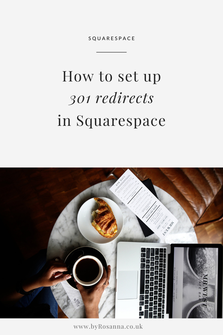 How To Set Up 301 Redirects In Squarespace Byrosanna