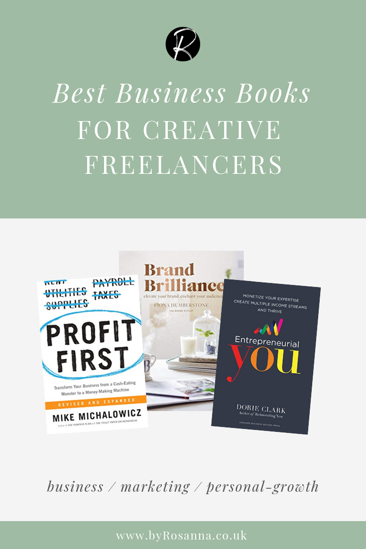 Best Business & Personal-Growth Books for Creative Freelancers | byRosanna