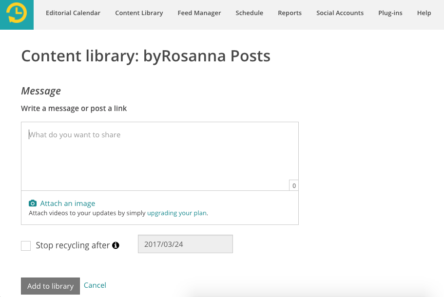 How To Automate Twitter with Content Libraries | byRosanna