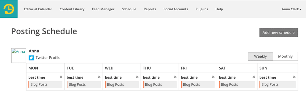 How To Automate Twitter with Content Libraries | byRosanna