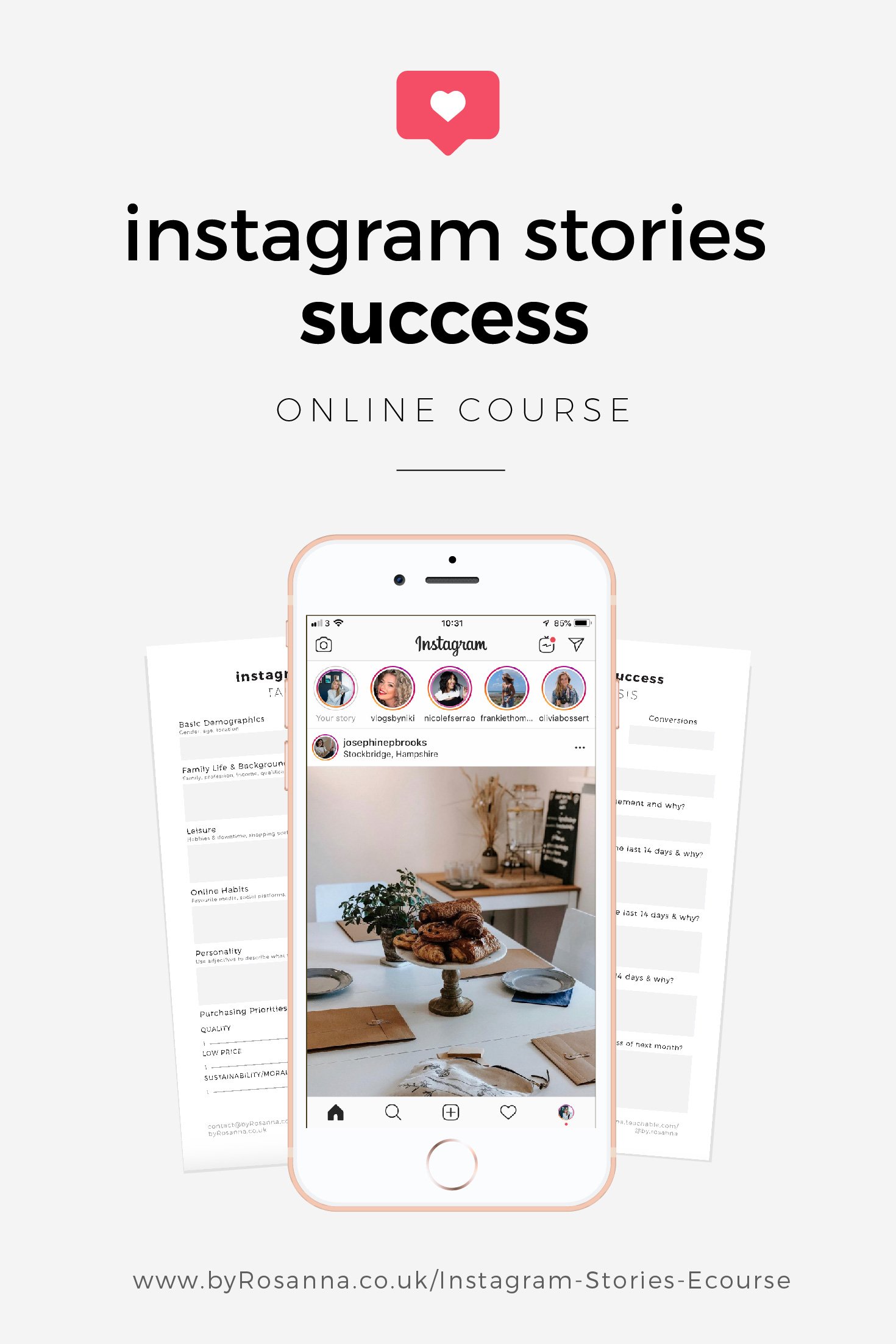 byRosanna | Squarespace Website Design UK