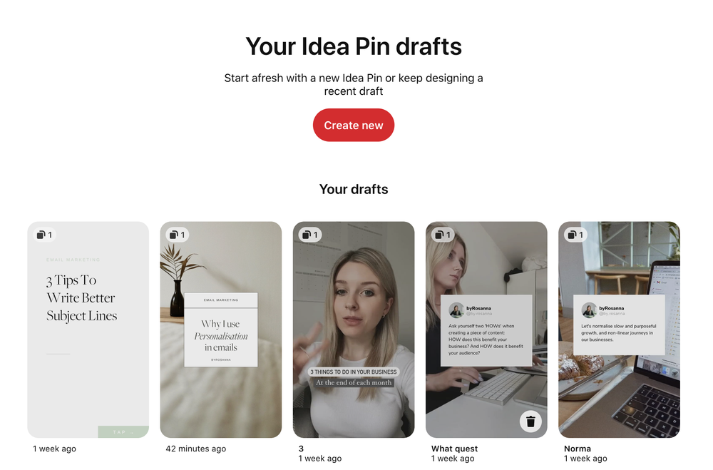 How to Schedule Idea Pins on Pinterest (2023) | byRosanna