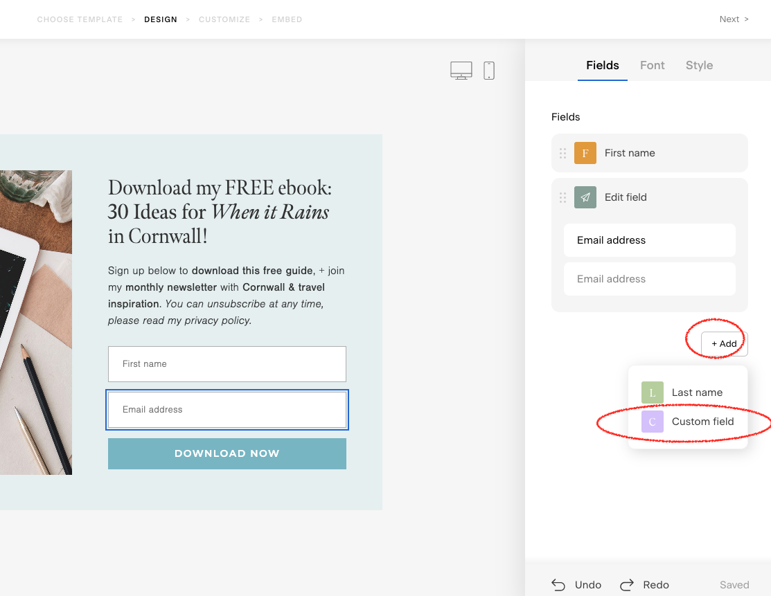 Send more engaging, personalised emails using Flodesk (Preferences, Custom Fields, and more ...
