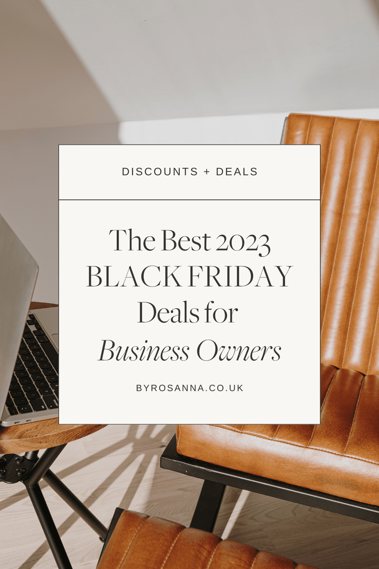 The Best Black Friday Deals for Small Business Owners 2023 | byRosanna