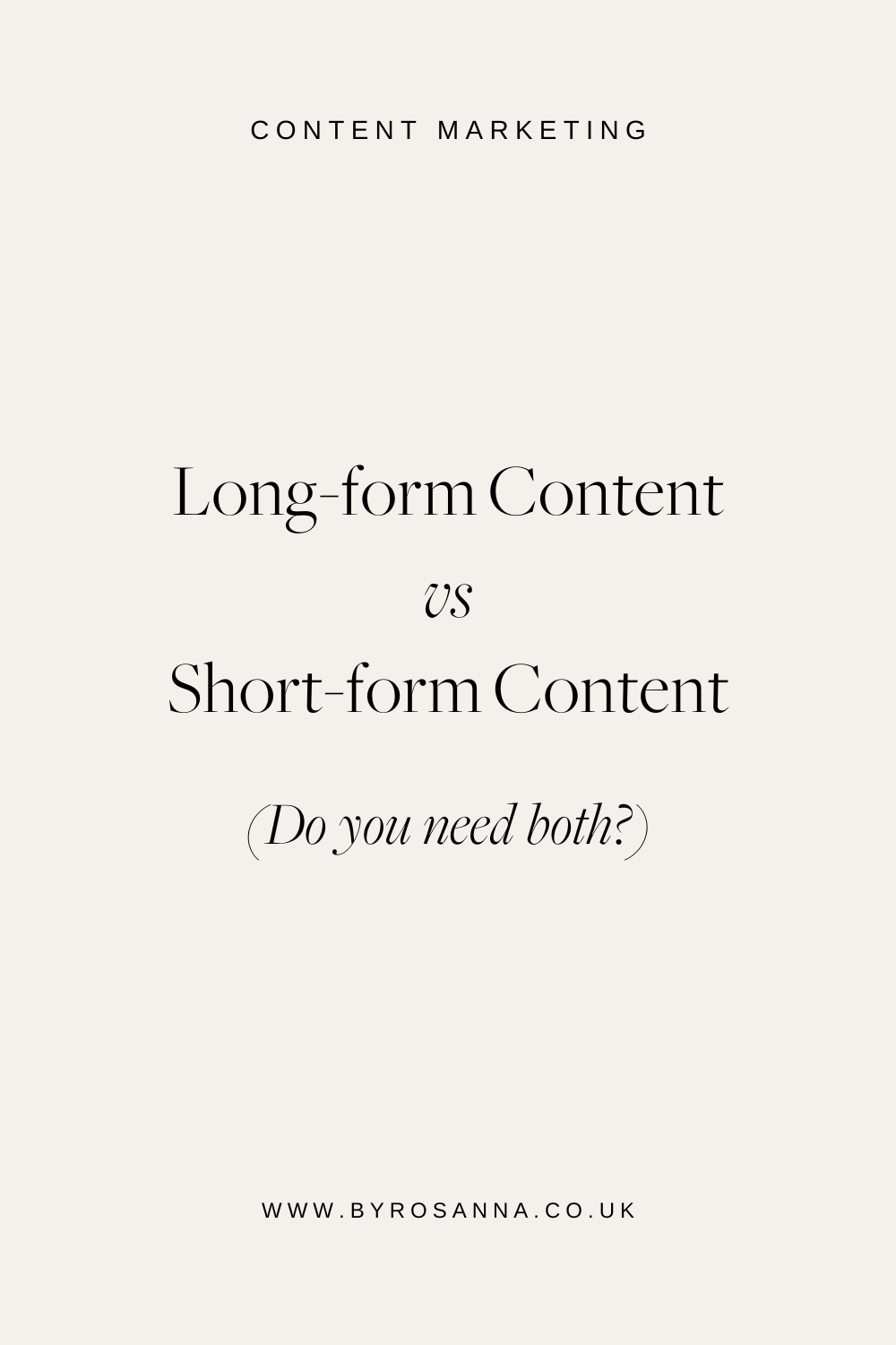 Long-form vs Short-form Content: Do you need both in your marketing ...