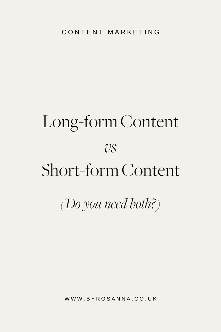Long-form vs Short-form Content: Do you need both in your marketing ...