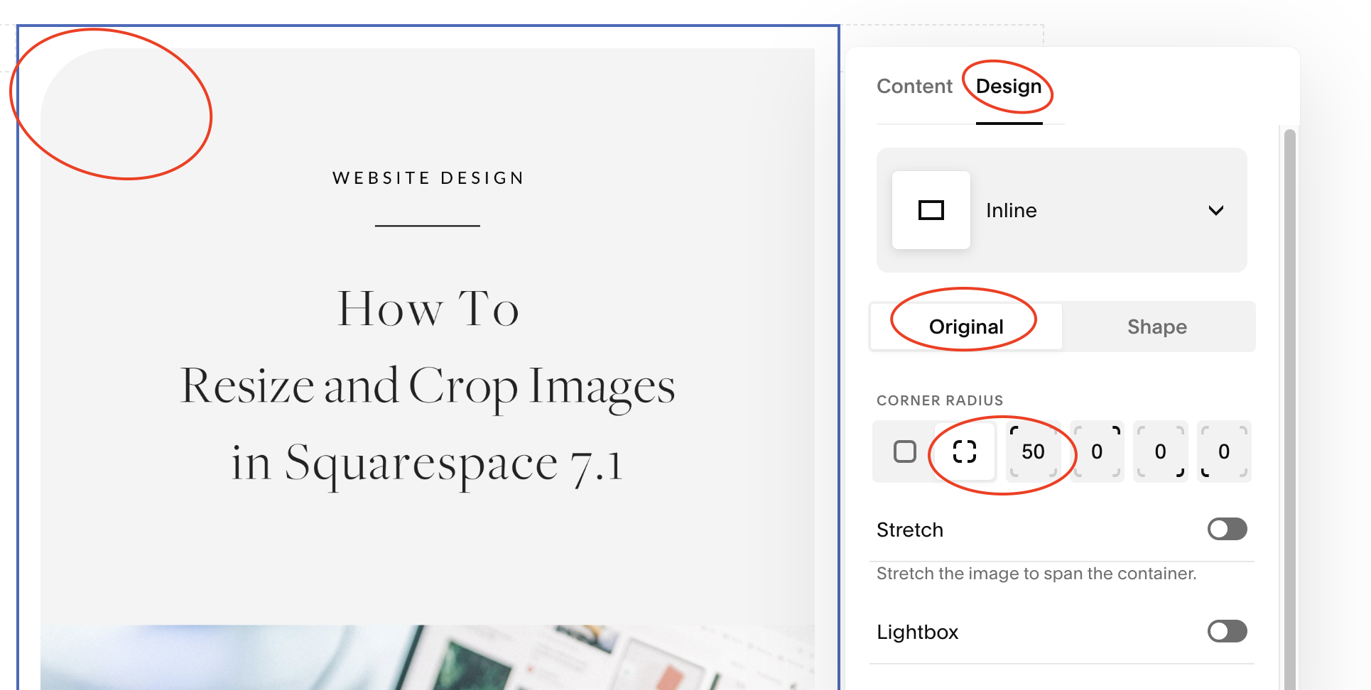 How to Resize and Crop Images in Squarespace 7.1 | byRosanna