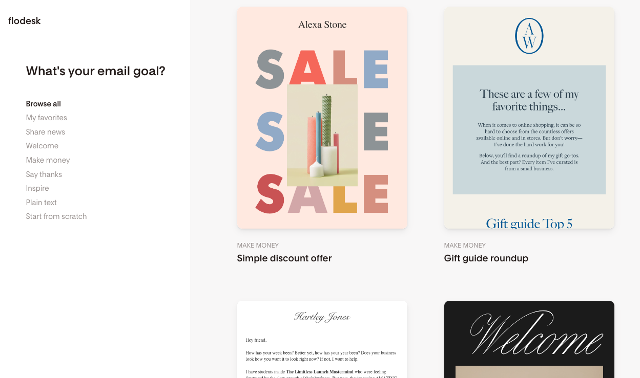 The Best Email Design Software (Flodesk Drag & Drop Email Marketing ...