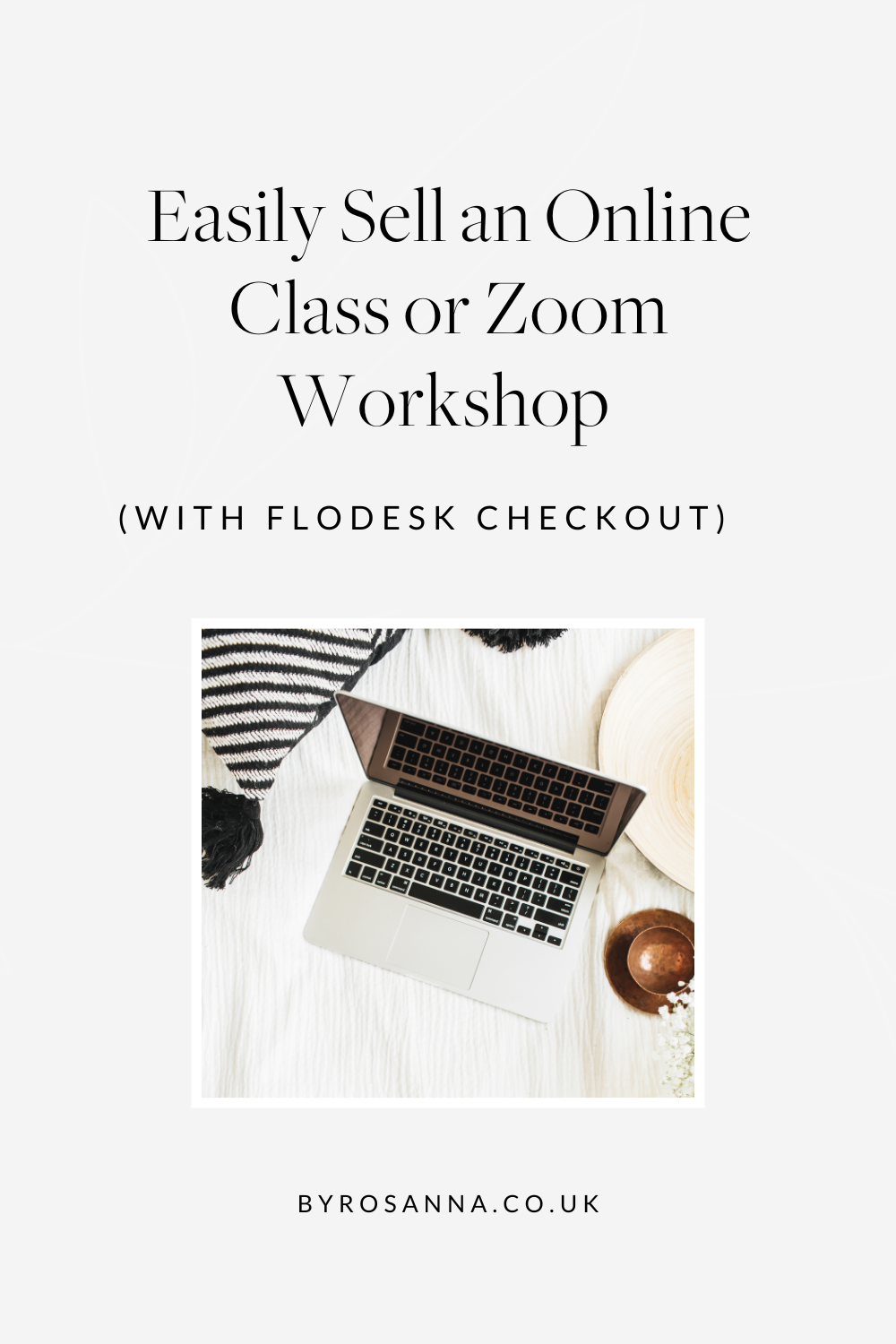 Easily Sell an Online Class or Zoom Workshop (with Flodesk Checkout ...