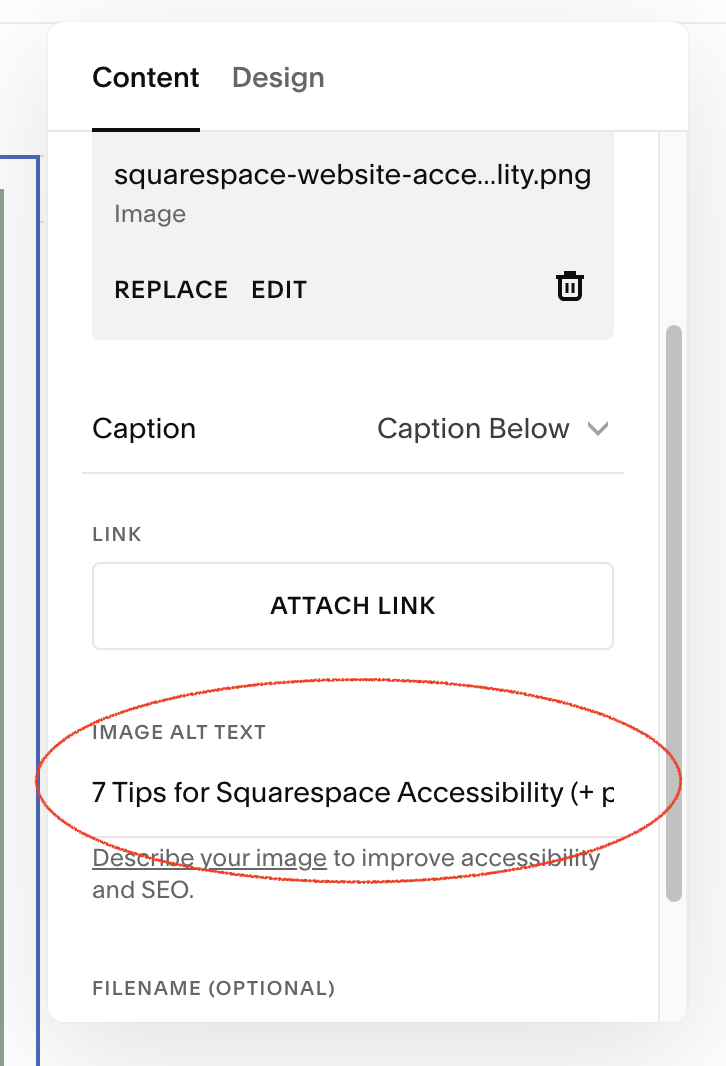 7 Tips for Squarespace Accessibility (+ accessiBe Plugin Review) | byRosanna