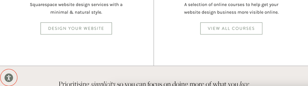 7 Tips for Squarespace Accessibility (+ accessiBe Plugin Review ...