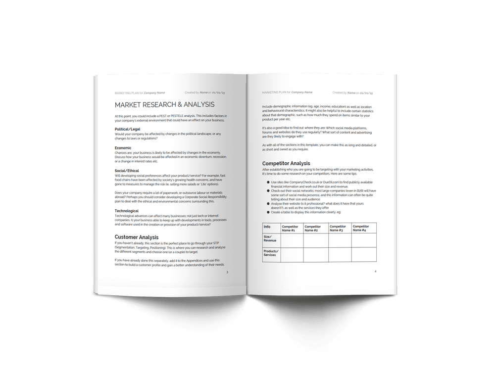 How to Create a Marketing Plan for Your Small Business (2 Ways ...