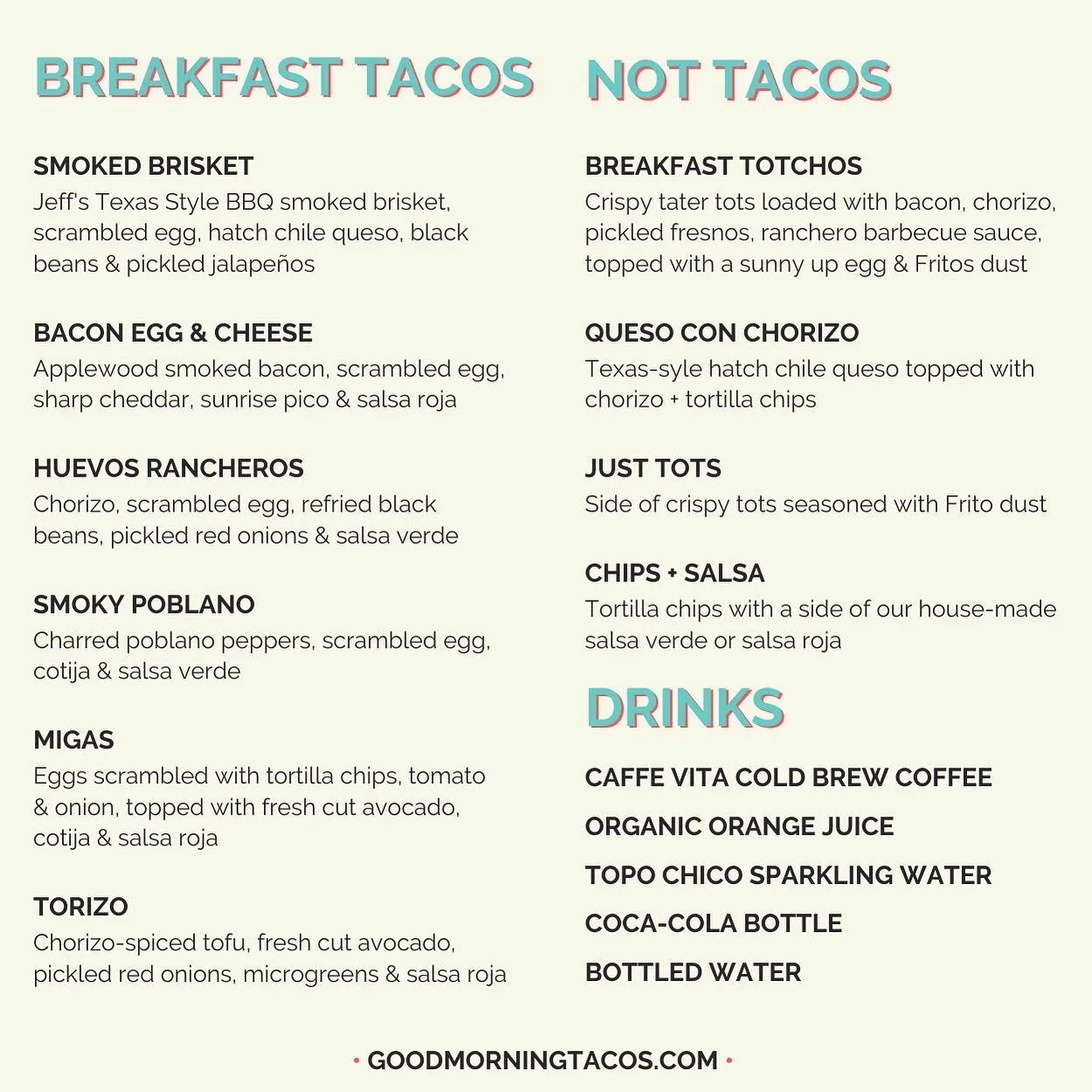 Good Morning Breakfast Tacos