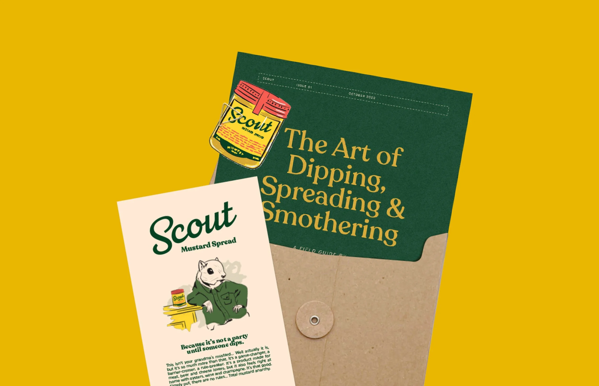 Scout Mustard Spread & Dip — Jim Kennelly