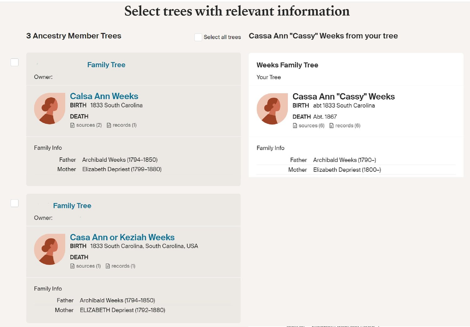 The Lost Female Ancestor: A Case of the Double “s” — Everyday ...