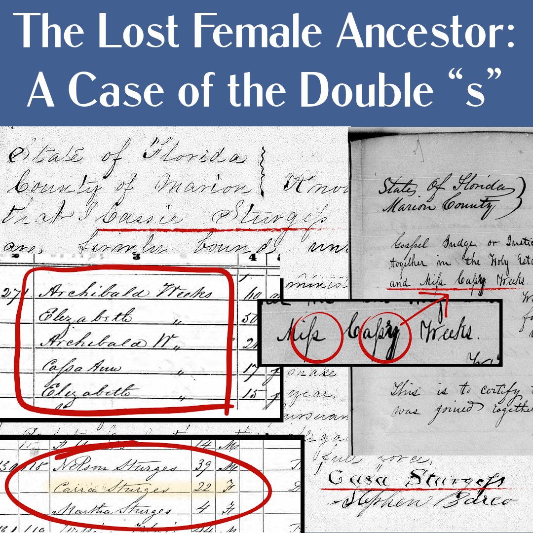 Female Ancestor Validation — Everyday Adventures in Genealogy