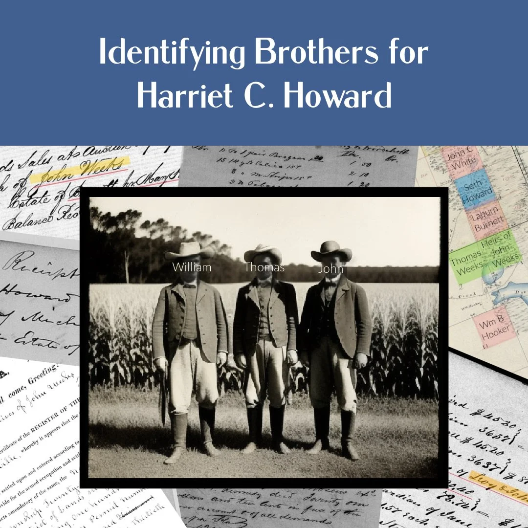Identifying Brothers for Harriet C. Howard — Everyday Adventures in ...
