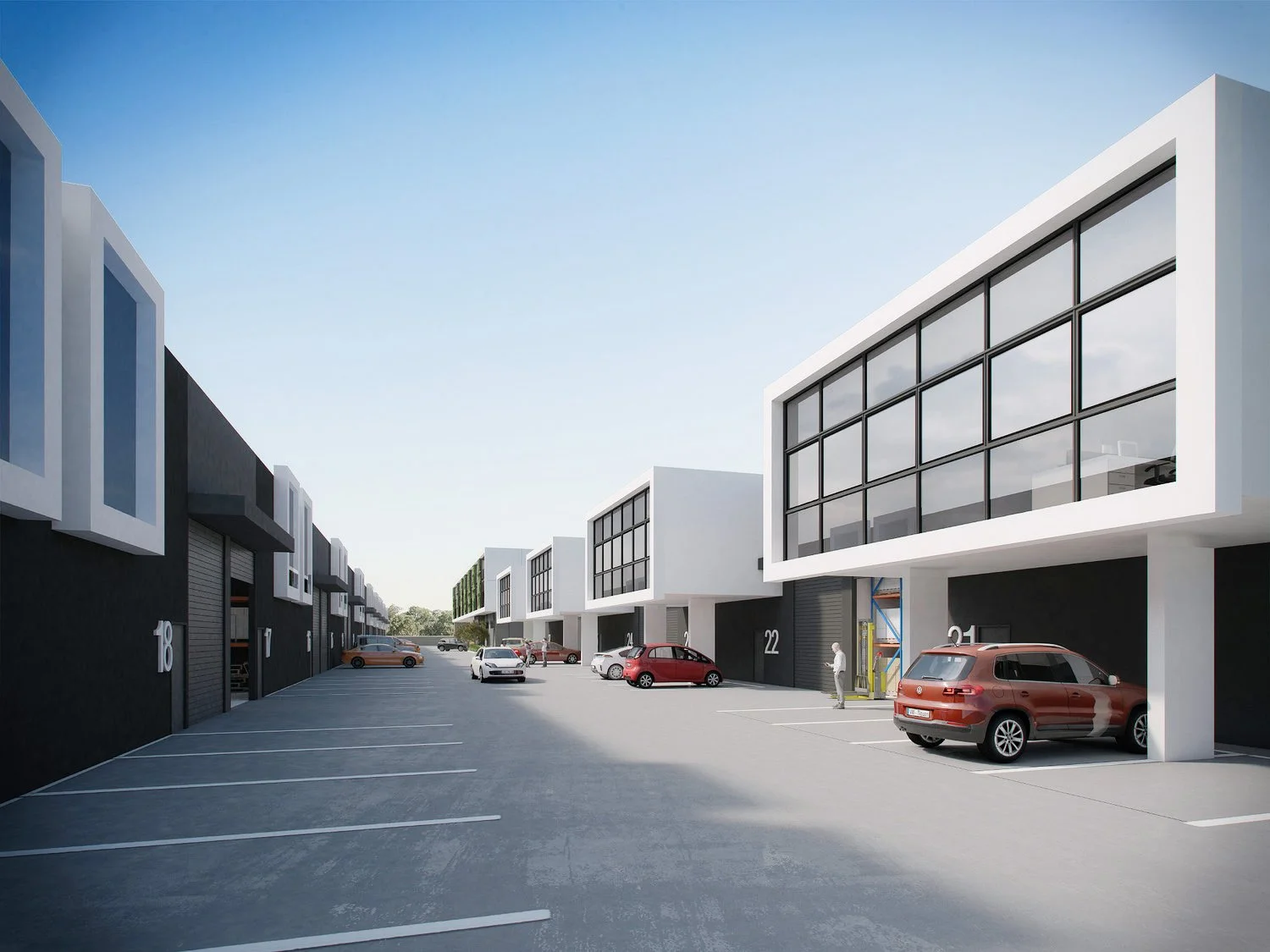 Lucid Metal Architectural Rendering