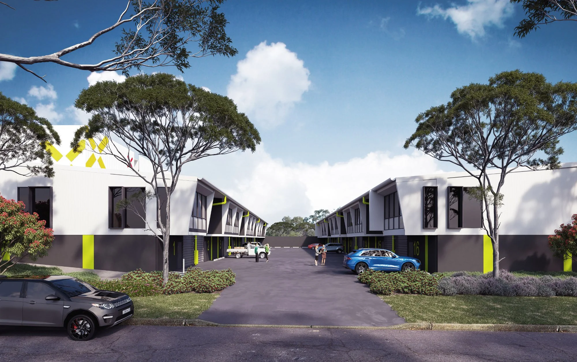 Lucid Metal Architectural Rendering