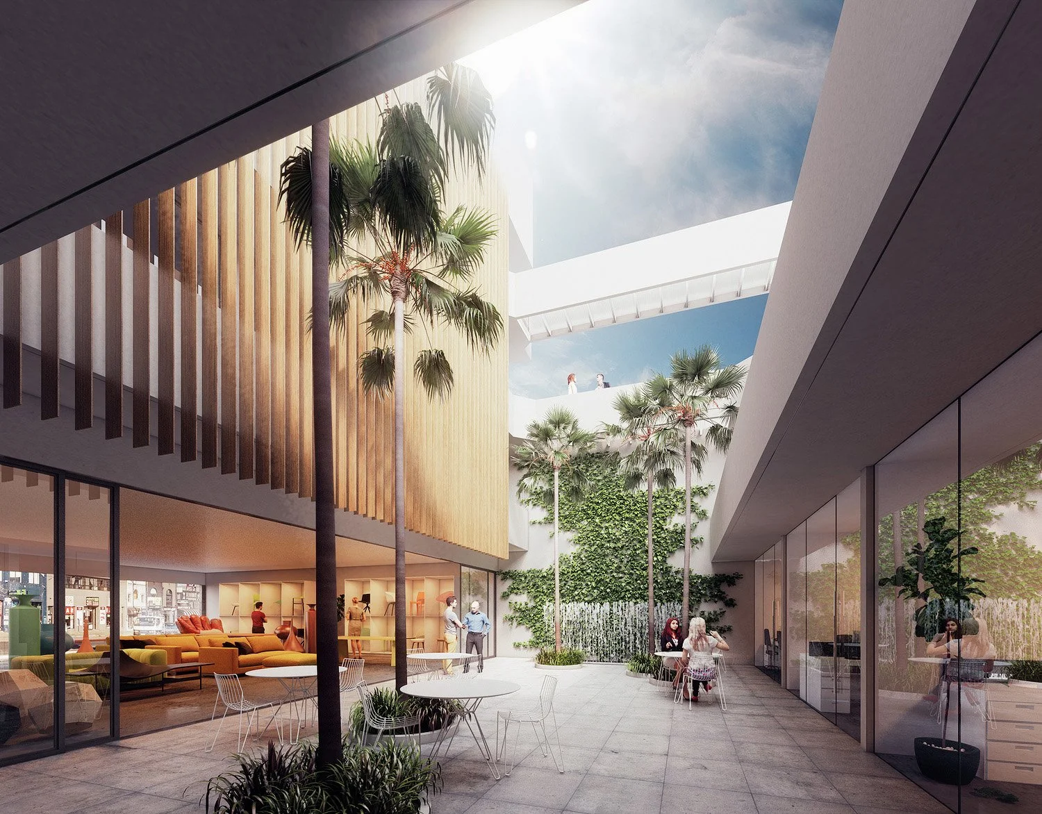 Lucid Metal Architectural Rendering