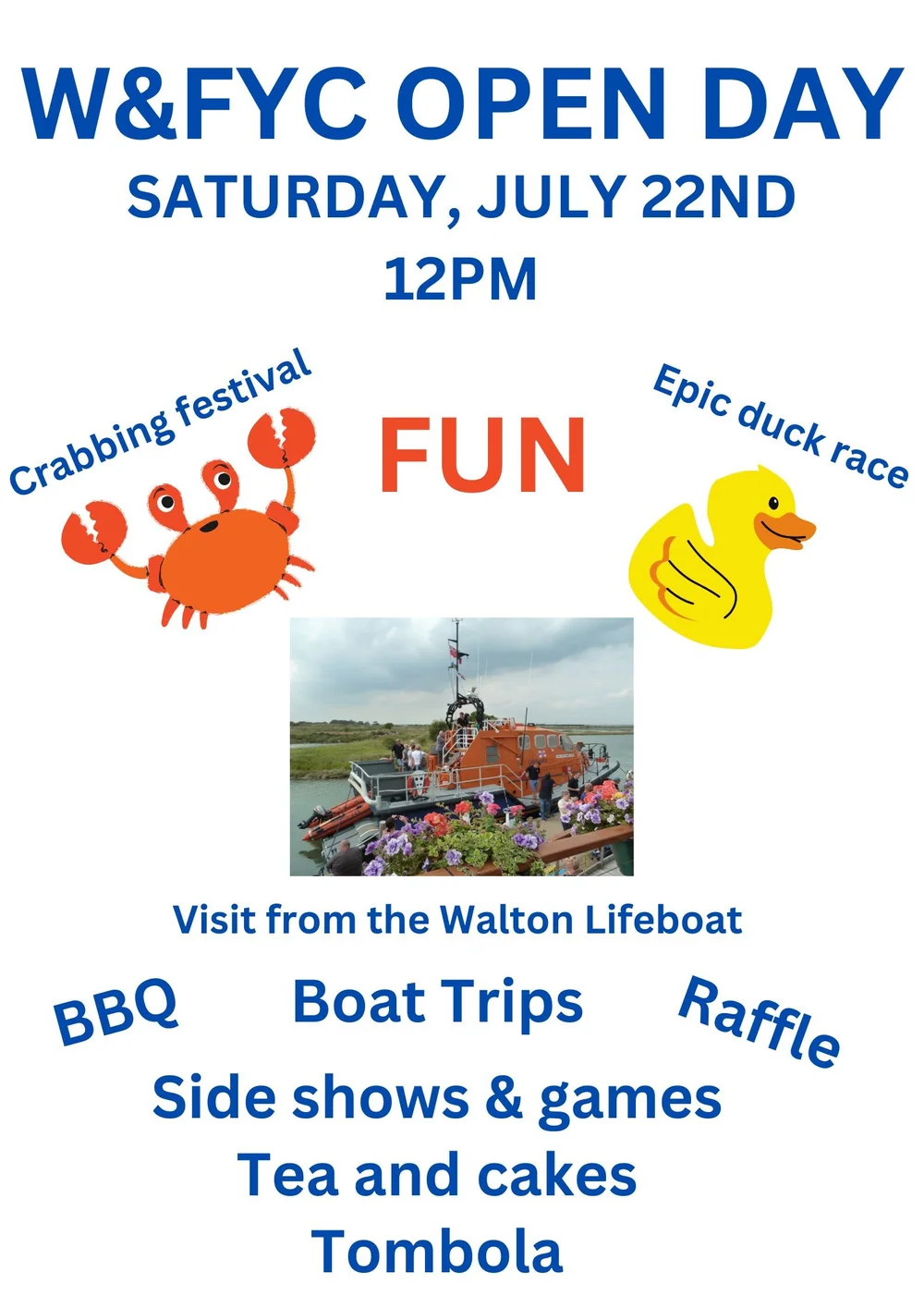 Club Open Day - Walton and Frinton Yacht Club