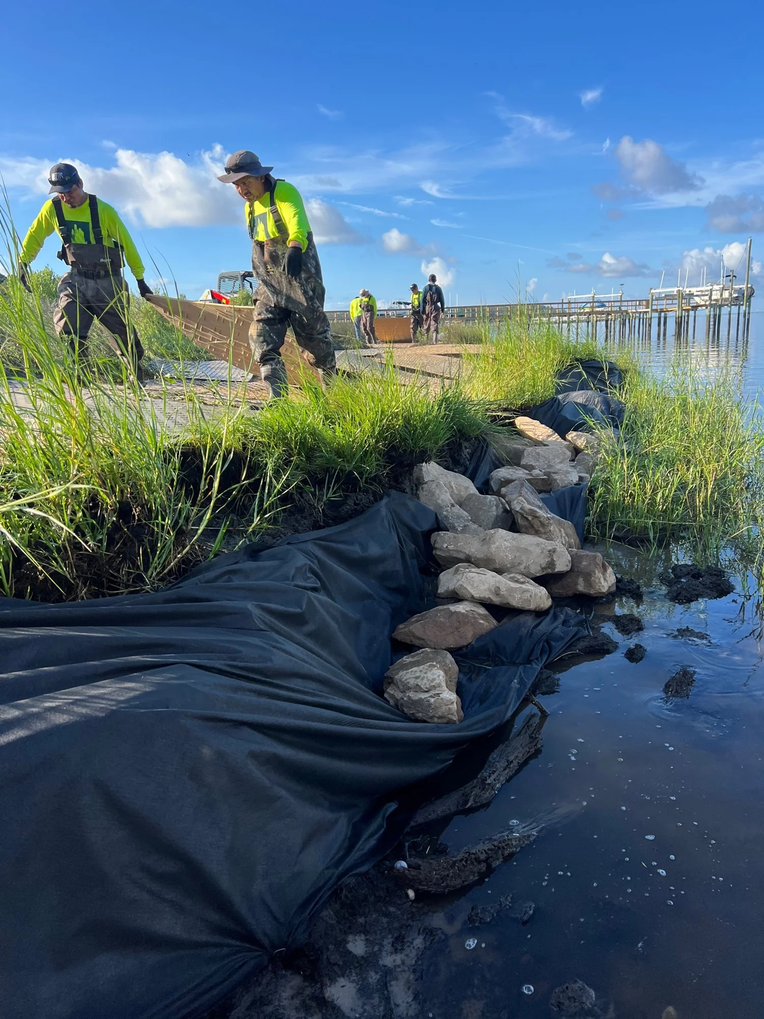 Riprap Sills, Revetments, and Bulkheads — MATTIS LANDCAPING & DESIGN